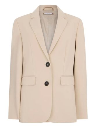 PESERICO blazer &agrave; design un bouton - Tons neutres