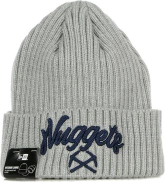 New Era NBA 20 Draft Knit Heather Grey Beanie - - Accessories - Herren - Grau - ONE SIZE