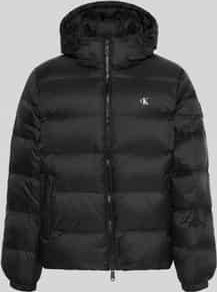 Calvin Klein Jeans Regular Fit Steppjacke mit abnehmbarer Kapuze