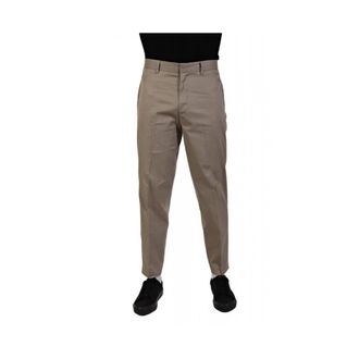 Emporio Armani Baumwoll-Stretchhose - - Trousers - Herren - Grau - M