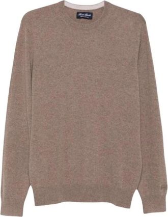 MC2 Saint Barth Rundhals-Strickware - - Knitwear - Herren - Beige - L
