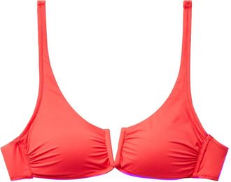 Benetton Damen Reggiseno Imbottito 3p5h5r1jz Bikini, rot, M