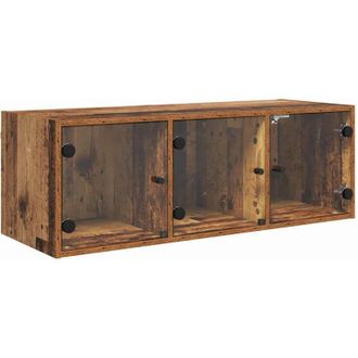 vidaXL Meuble mural Bois Ancien 102 x 37 x 35 cm Bois ding&eacute;nierie vidaXL