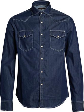 Moorer TOPS - Jeanshemden auf YOOX.COM