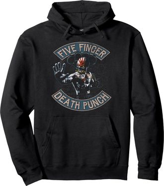 Five Finger Death Punch 5FDP - Skully World Pullover Hoodie
