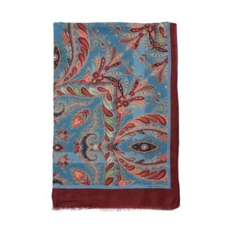Etro Femme, Accessoires, Multicolore, Taille: ONE Size Orfeo Scarf 70X200