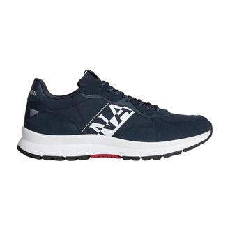Napapijri Blaue Laufschuhe Polyester/Leder - - Shoes - Herren - Blau - 45 EU