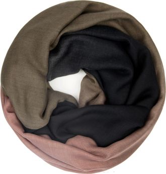 Glamexx24 Damen schal leichter Langschal Loop Schlauchschal Tuch Viele Farben