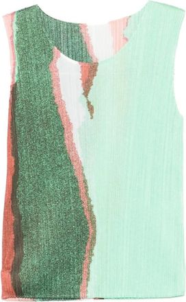 Issey Miyake Damen, Oberteile, Grün, 2XLGröße