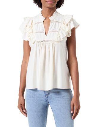 Vila VIVISIA C/S V-Neck TOP