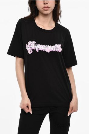 Dsquared2 Short Sleeved T-shirt With Vintage Effect Print size S