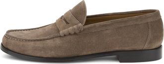 Boggi Milano Homme, Chaussures, Brun, Taille: 40 EU Mocassins en cuir su&egrave;de