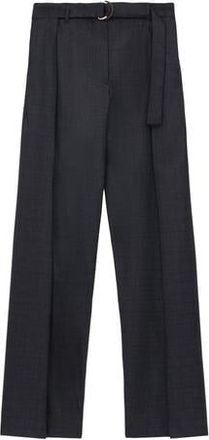 Loewe Pantalon tailleur ceintur&eacute; en laine