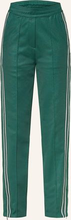 Dorothee Schumacher Dorothee Schumacher Piqu&eacute;-Hose Everyday Cool Mit Galonstreifen gruen