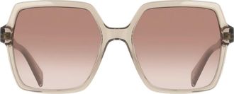 Liu Jo Femme, Accessoires, Beige, Taille: 55 MM Lj824S Lunettes de soleil