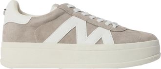 Steve Madden Opponent Sneaker f&uuml;r Damen, Leder (Grau)