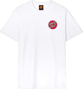 Santa Cruz Santa Cruz Screaming Rose Flash T-Shirt, blanc, M