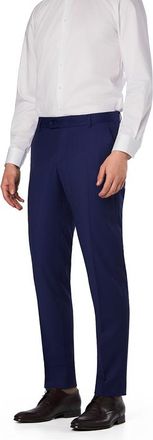 Bugatti Herren Hose blau meliert