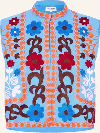 Lollys Laundry Lollys Laundry Weste Binll blau