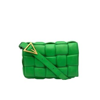 Bottega Veneta Pre-owned Leder-Schultertasche - - Pre-owned - Damen - Gr&uuml;n - ONE SIZE