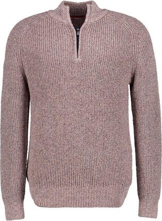 N.Z.A. Herren Pullover braun Baumwolle unifarben