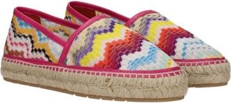Missoni Femme, Chaussures, Multicolore, Taille: 41 EU Espadrille en tissu