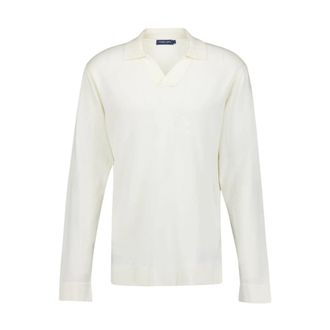 Frescobol Carioca Aurelio Strickpullover - - Knitwear - Herren - Wei&szlig; - 2XL