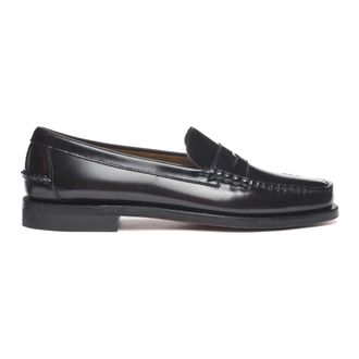Sebago Klassischer Dan Brown Leder Mokassin - - Shoes - Herren - Braun - 44 1/2 EU