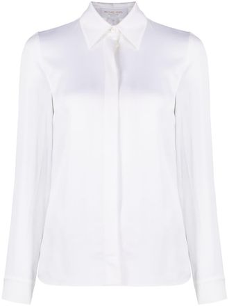 Michael Kors chemise Hansen &agrave; manches longues - Blanc