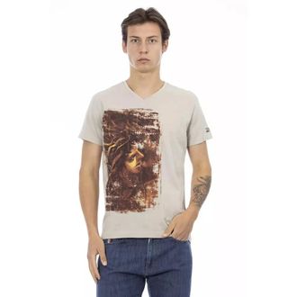 Trussardi Homme, Tops, Beige, Taille: L Action T-Shirt