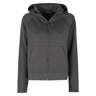 Max Mara Smmmarea Kapuzen-Rei&szlig;verschluss-Sweatshirt - - Sweatshirts & Hoodies - Damen - Grau - L