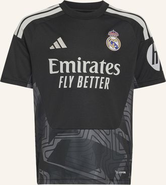 adidas Real Madrid 26/27 Kids Torwart-Heimtrikot schwarz