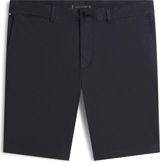 Tommy Hilfiger Bermudashorts Denton mit Stretch und Print-Struktur, Slim Fit in