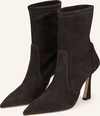 Stuart Weitzman Stiefeletten Vinnie Bootie 85 grau