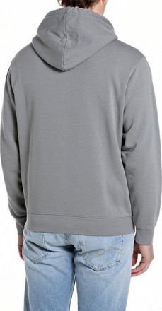 Replay Hoodie mit gesticktem Schriftzug auf der Vorderseite