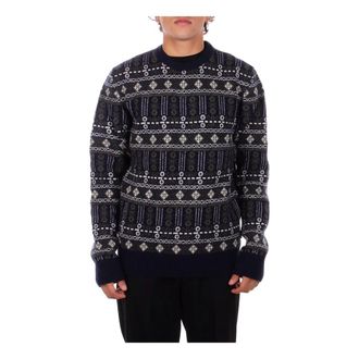 Barbour Round-Neck Strickwaren - - Knitwear - Herren - Blau - M