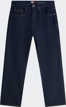 Tommy Jeans Jean droit en coton m&eacute;lang&eacute; - Taille 28/32