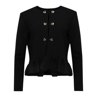 Twinset Femme, Pulls, Noir, Taille: 40 FR Cardigans