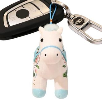 Generico Animal de compagnie du cheval du Nouvel An chinois, en peluche animale, pendentif pour le Nouvel An lunaire | Pour, adolescents, collectionneurs, &eacute;tud