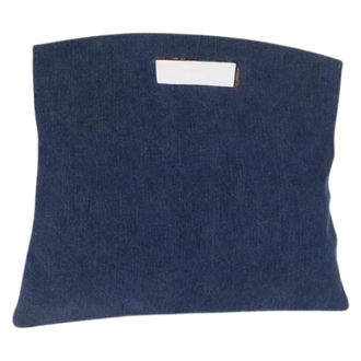Chanel Pre-owned Vintage Denim Clutch - - Pre-owned - Damen - Blau - ONE SIZE