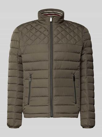Christian Berg Steppjacke mit Rei&szlig;verschlusstaschen