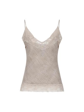 Ermanno Scervino Silk Tank Top