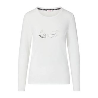 Liu Jo ECS T-Shirt Basica M/L - - Tops - Damen - Wei&szlig; - XS