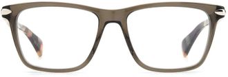 Rag & Bone Damen-Sonnenbrille, Green Havana, 66