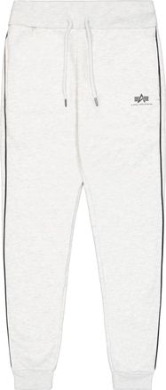 Alpha Industries Alpha Industries Herren Track Jogger Small Logo Trainingshose, Pastel Grey Melange, L