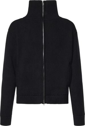 Balenciaga Strickjacke mit Rei&szlig;verschluss - - Knitwear - Herren - Schwarzk - M