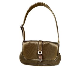 Gucci Pre-owned Satin gucci-taschen - - Pre-owned - Damen - Gr&uuml;n - ONE SIZE