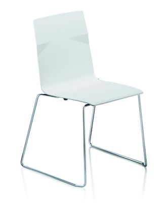 Sedus meet chair Designstuhl, Kunststoff, Wei&szlig;, 53 x 54 x 84 cm