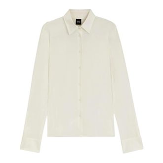 HUGO BOSS Damen, Blusen & Hemden, Wei&szlig;, 3XLGr&ouml;&szlig;e