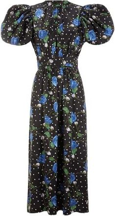 Rotate Robe midi &agrave; motif